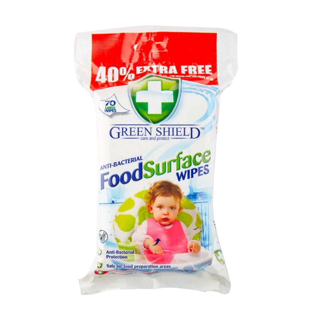 Greenshield Food Surface wipes – Beyond level